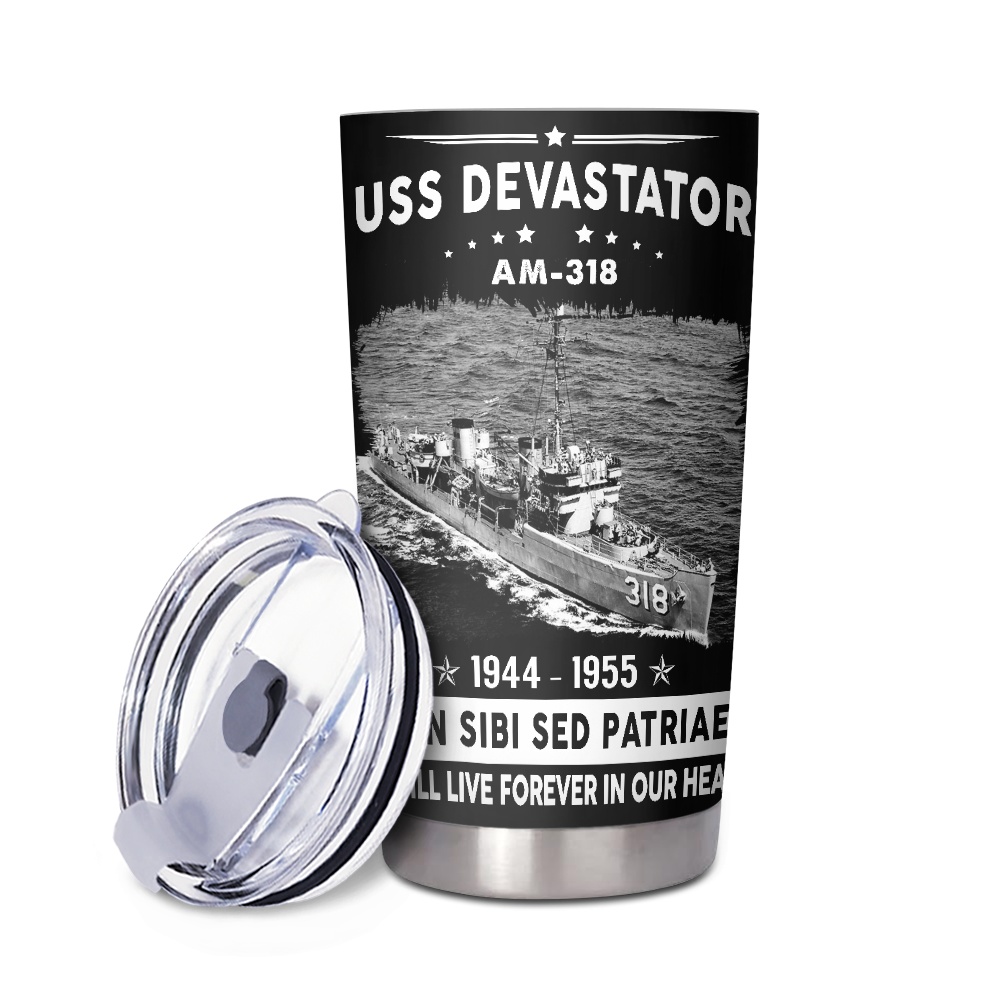 USS Devastator AM 318 Tumbler